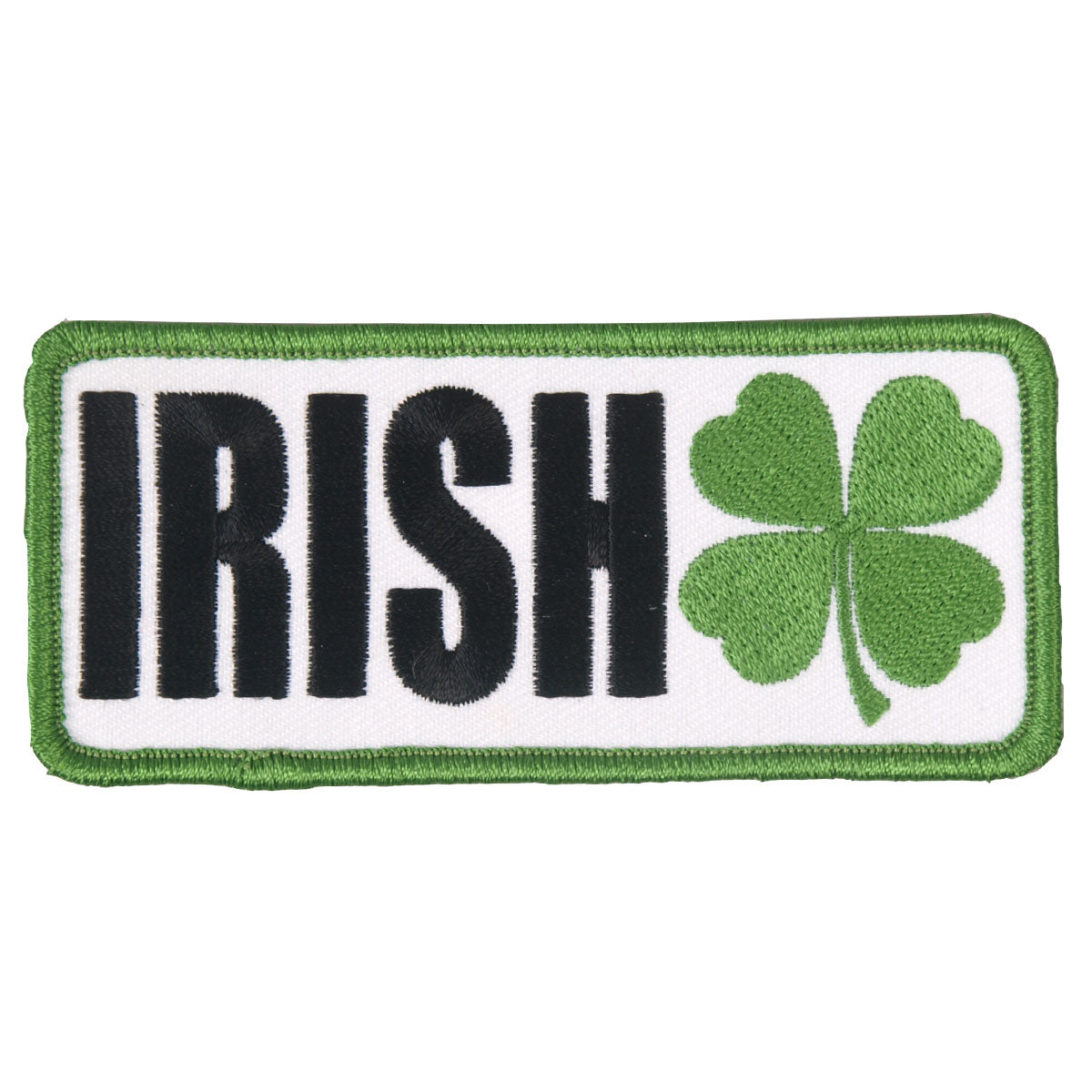 Hot Leathers Irish Clover Embroidered 4" x 2" Patch – Valiant Biker